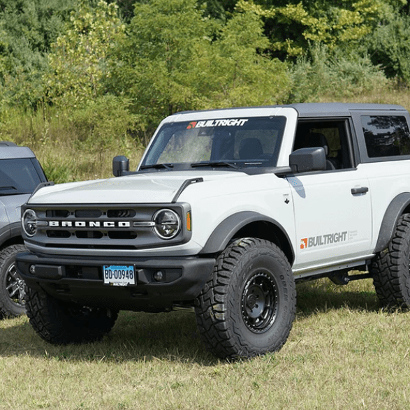 BuiltRight Industries License Plate Mount - Plastic Bumper | Ford Bron ...