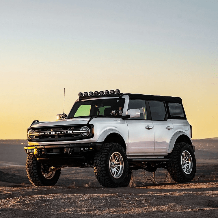 Rigid Industries Roof Pod Mount (Fits 8 RIGID 4 Inch 360-Series Lights ...